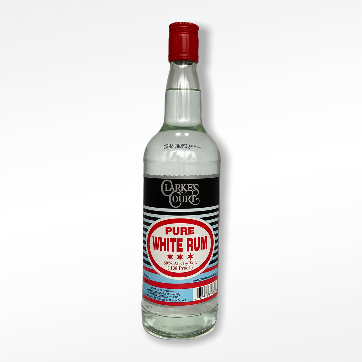 Clarke's Court - Pure White Rum – Tottenham Wine